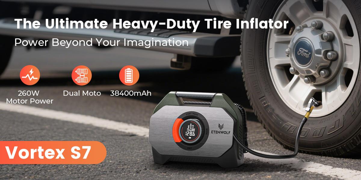 What Is a Digital Tire Inflator—Why the Vortex S7 Sets a New Standard?